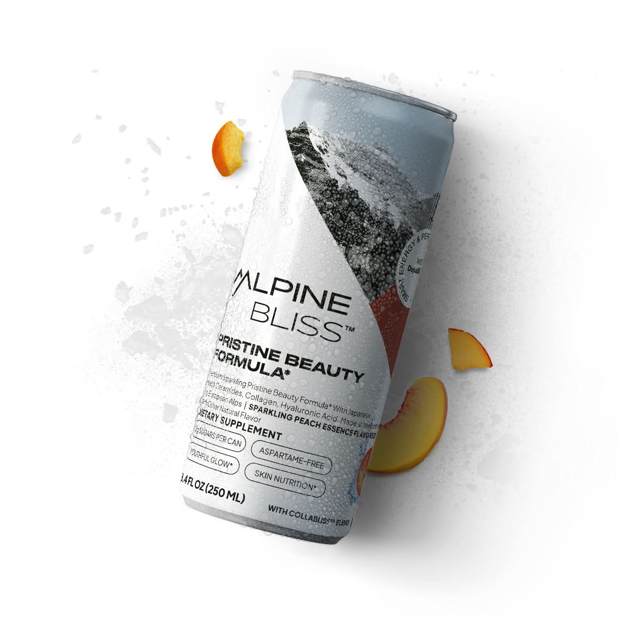 Pristine Beauty Formula | Collagen Energy Drink with Alpine Water | Alpine Bliss